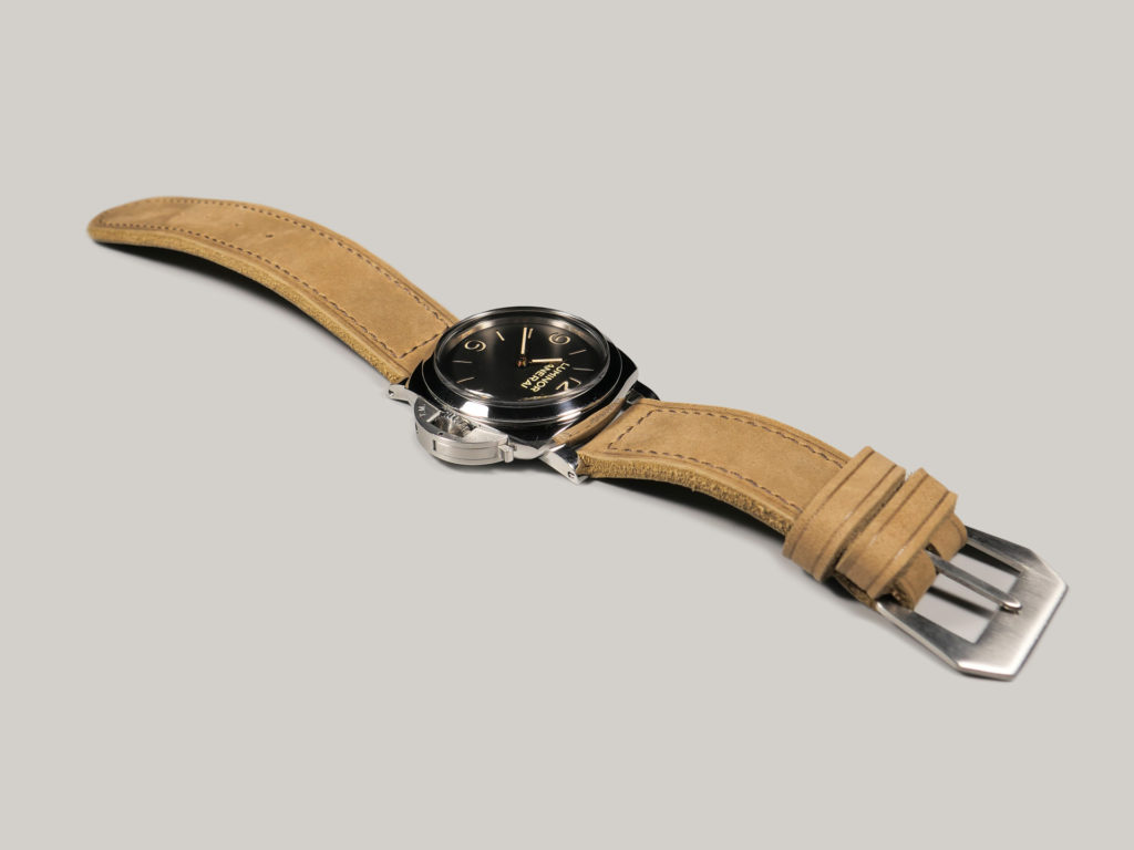 Desert Beige Panerai Strap "Khartoum" with Sewn Buckle - Marcello ...